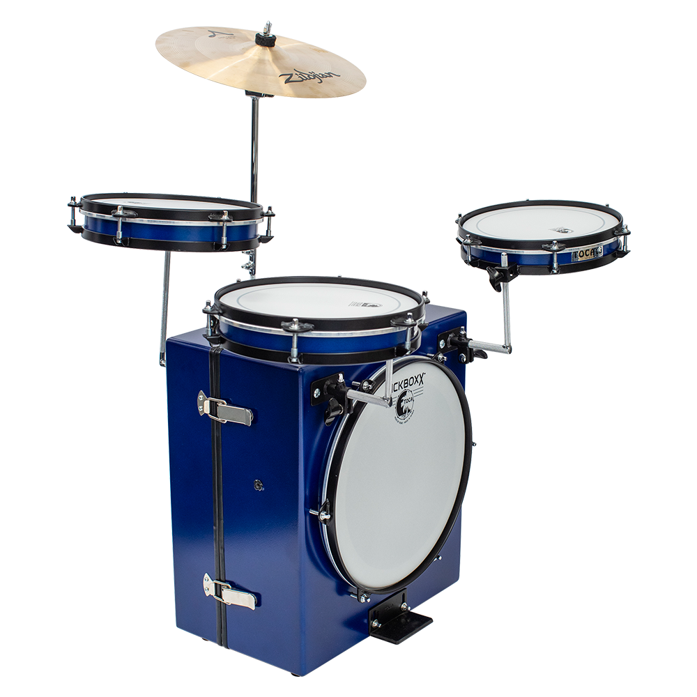 Toca Kickboxx Pro Suitcase Drum Kit – Rattle&DrumMusic