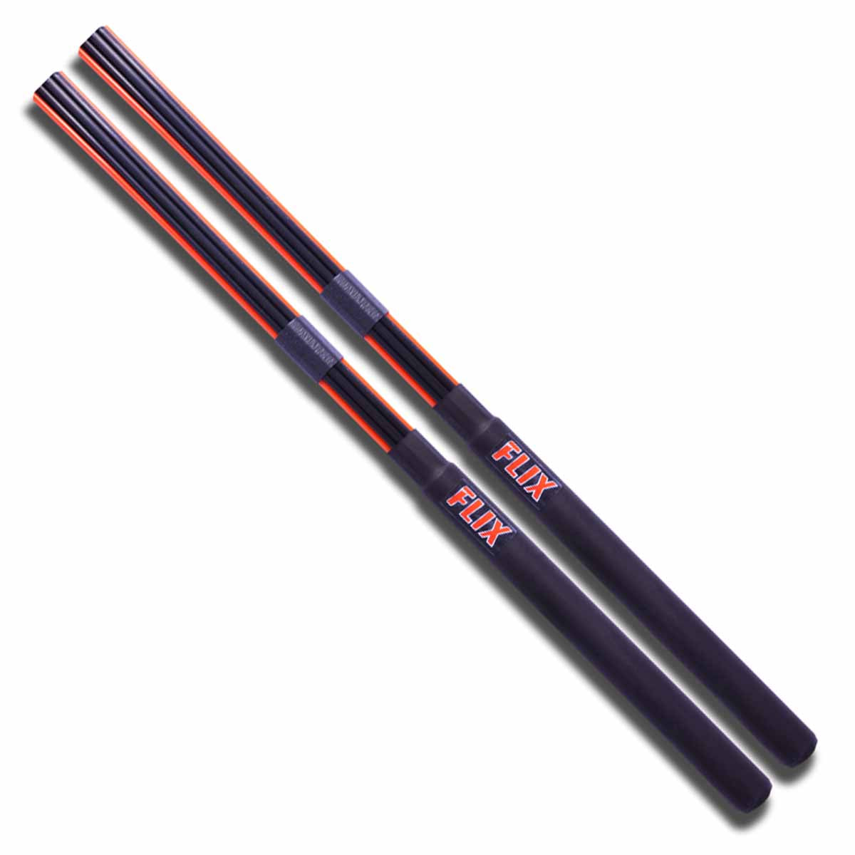 Flix Fibre Drum Stick Nylon Rods - Black – Rattle&DrumMusic